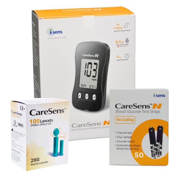 Caresens N Meter Strips Lancet Combo Offer
