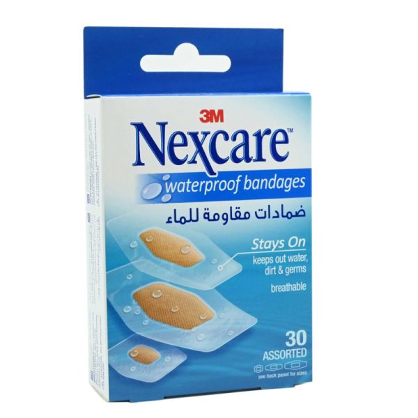 3M Nexcare 588-30 Water Proof Bandage 30s