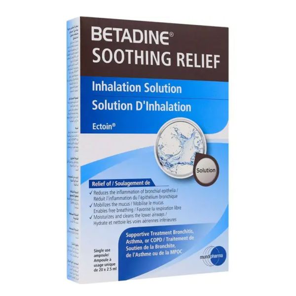 Betadine Soothing Relief Inhalation Sol (20x2.5ml)