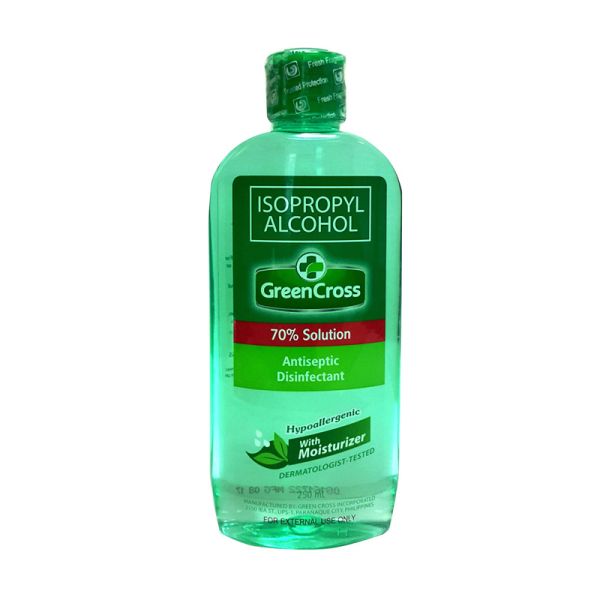 Green Cross 250ml Isopropyl Alcohol