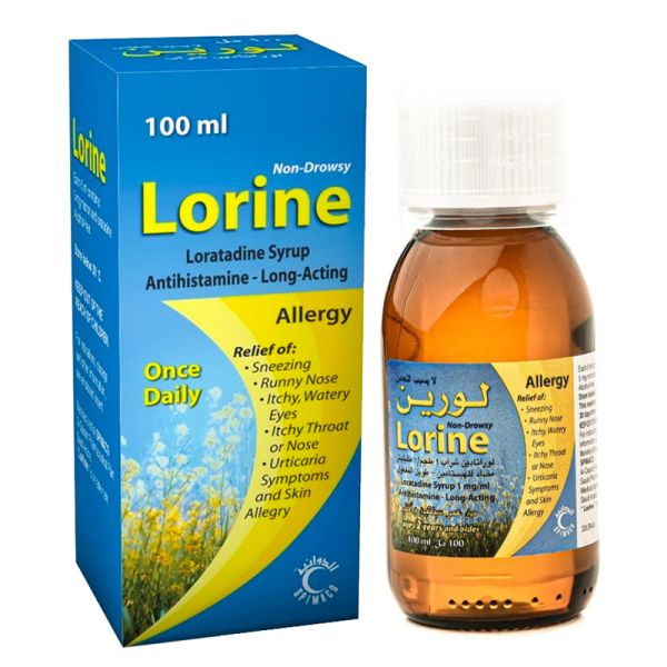 Lorine 5mg/5ml Syrup 100ml