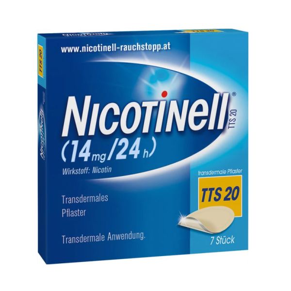 Nicotinell TTS 20 Transdermal Patches 7s