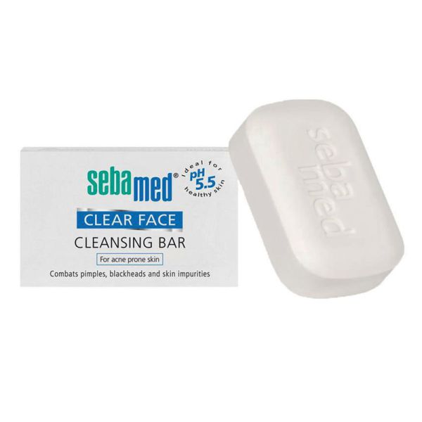 Sebamed 100gm Clear Face Cleansing Bar