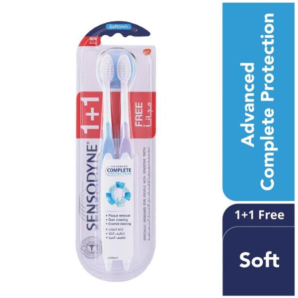 Sensodyne Advanced Complete Protection Soft Toothbrush ( 1+1 )
