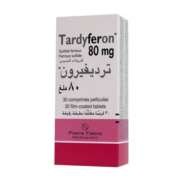 Tardyferon 80mg Tab 30s