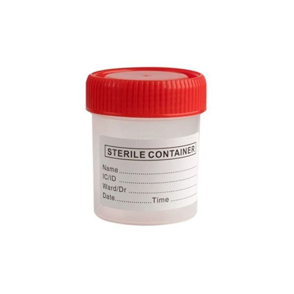 Urine Container Sterile 60 Ml