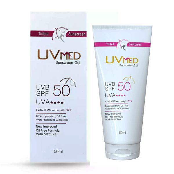 Uvmed Sunscreen Gel Spf 50 50ml