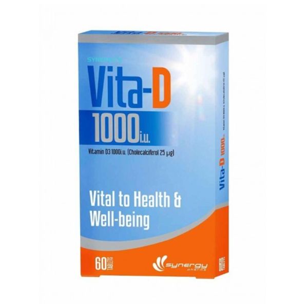 Vita-D3 1000 I.U Tab 60s(Synergys)