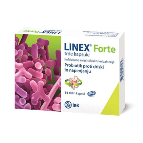 Linex Forte+ 60mg Caps 14s