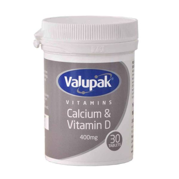 Valupak Calcium With Vitamin-D Tab 30s