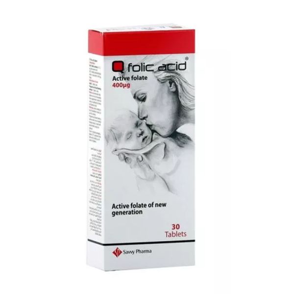 Q Folic Acid 400 Mcg Tab 30s