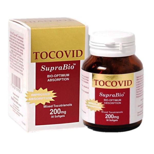 Tocovid Suprabio 200mg Caps 30s