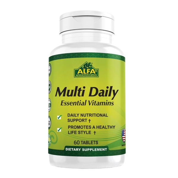 Alfa Multivitamin daily Essential Vitamins Tab 60's