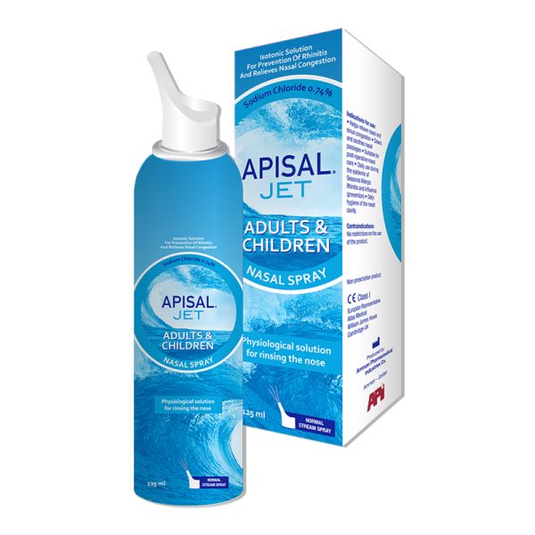 Apisal jet (adults/children) nasal spray 125ml