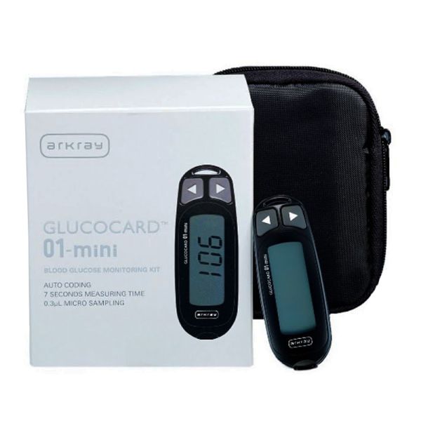 Arkray Glucocard 01-mini Blood Glucose Monitoring Kit