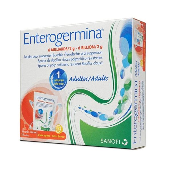 Enterogermina 6 Billion/2g Sachet(10s X2g)