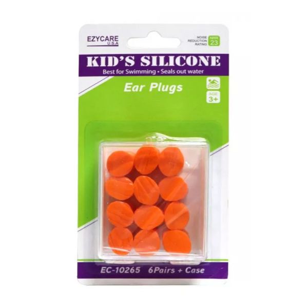 Ezy Care Kids Silicone Ear Plugs