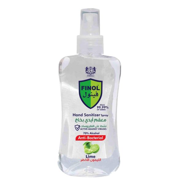 Finol Hand Sanitizer Spray 180ml Lime