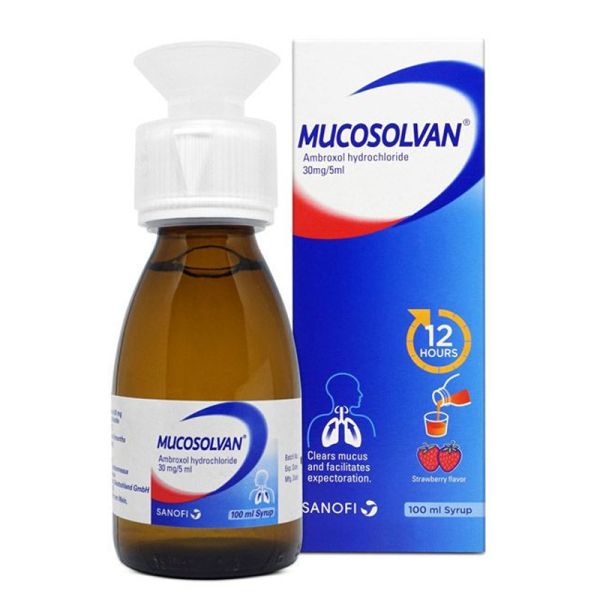 Mucosolvan 30mg / 5ml Syrup 100 ml Sugar Free