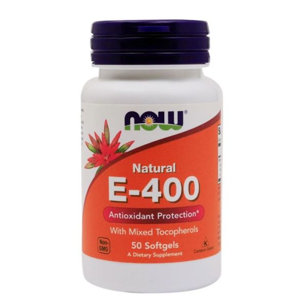 Now Vit E-400mg Softgels 50s