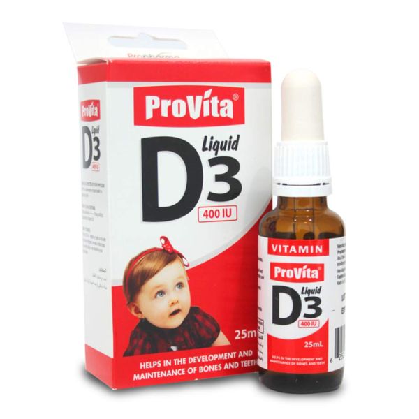 Provita Liquid D3 400 Iu Drop 25ml