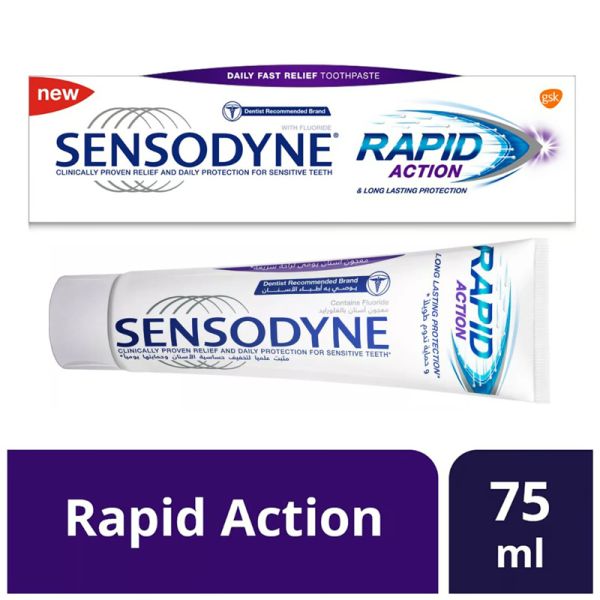 Sensodyne Rapid Action Toothpaste 75 ml