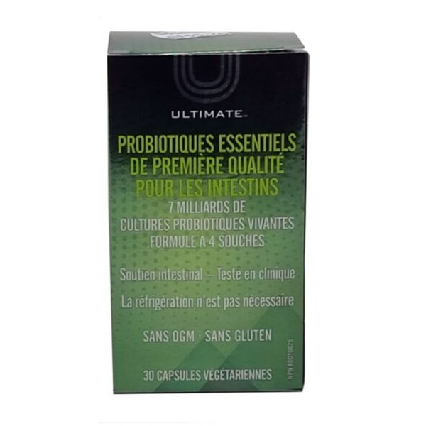 Ultimate Natures Premium Probiotic Essentials for Gut.30s