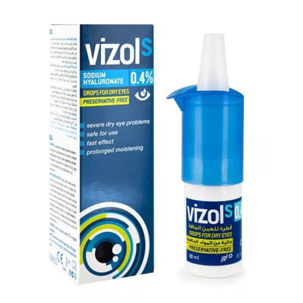 Vizol S 0.4% Eye Drops 10ml
